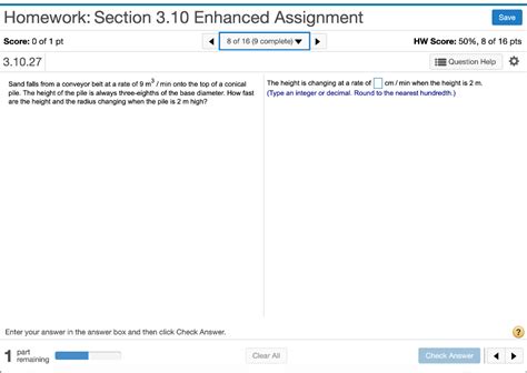 Solved Homework Section 3 10 Enhanced Assignment Save