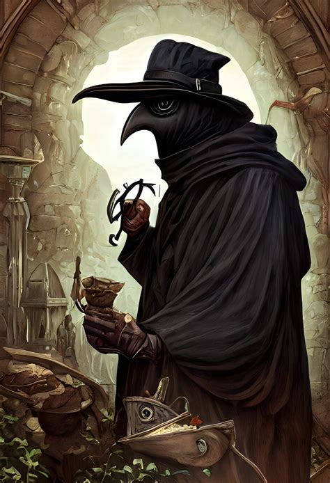 Artstation Plague Doctor 9 Artworks