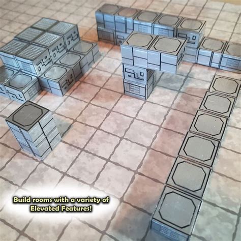 T L Chargement Magna Build Facility Bricks Magnetic Rpg Terrain Par