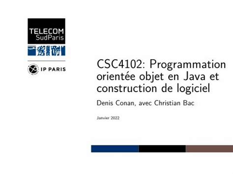 PDF CSC4102 Programmation orientée objet en Java et DOKUMEN TIPS