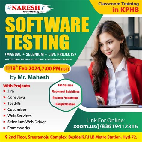Naresh It On Linkedin Selenium Manual Automation Softwaretesting