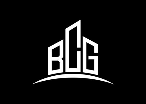 Premium Vector Letter Bcg Building Vector Monogram Logo Design