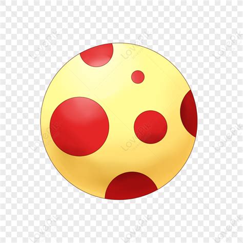 화려한 일러스트 밝은 크리스마스 공 노란색과 빨간색 장식겨울선명한 Png 일러스트 무료 다운로드 Lovepik