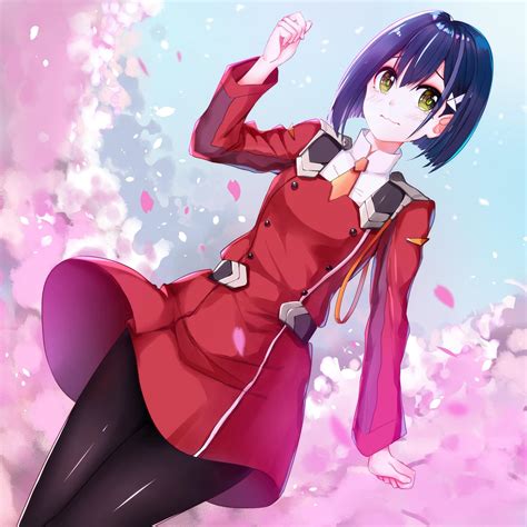 Daily Strawberry Day Ichigo Borrows Zero Twos Outfit R DarlingInTheFranxx