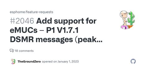 Add Support For Emucs P1 V171 Dsmr Messages Peak Tarrif Belgium · Issue 2046 · Esphome