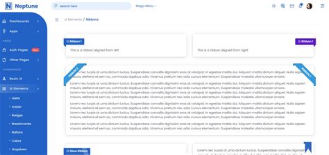 Neptune Net 50 Admin Dashboard Templates By Nettex Codester