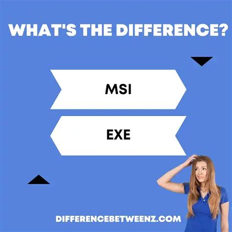 Difference Between Msi And Exe Difference Betweenz