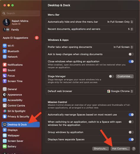 How To Use Hot Corners In Macos 13 Ventura On Mac