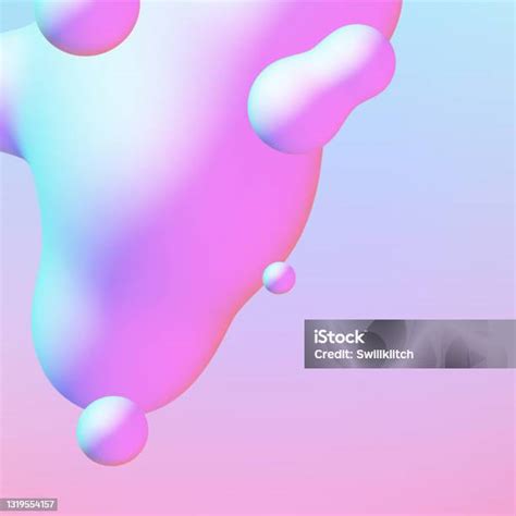 생생한 강렬한 색상 추상적 인 배경의 유체 디자인 액체 방울 벡터 일러스트레이션 라바램프에 대한 스톡 벡터 아트 및 기타 이미지