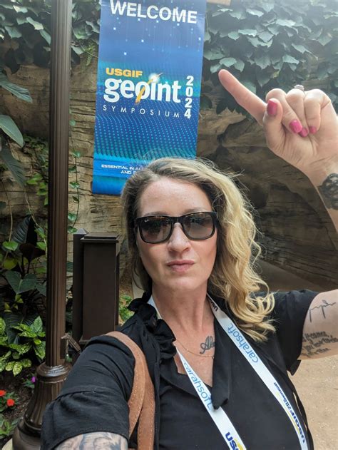 Brandy L Alexander On Linkedin Rocking It Out In Orlando At The Geoint