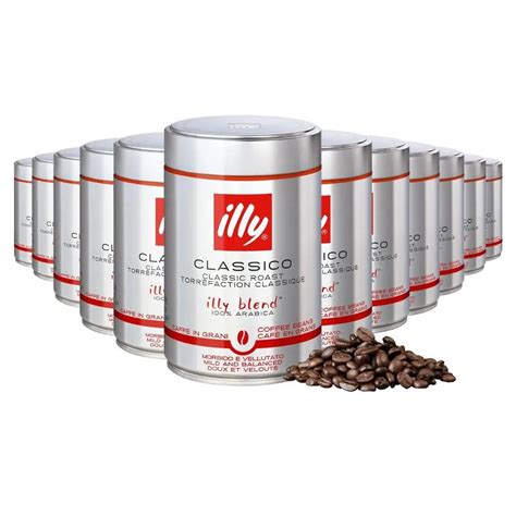 Illy Classico Coffee Beans 250g 12 Pcs
