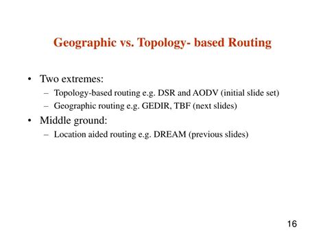 Ppt Overview Of Unicast Routing Protocols For Multihop Wireless