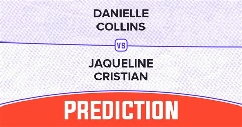 Danielle Collins Vs Jaqueline Cristian Prediction Us Open 2025