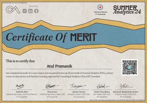 Dataanalytics Datascience Machinelearning Summeranalytics2024 Iitg Atul Pramanik