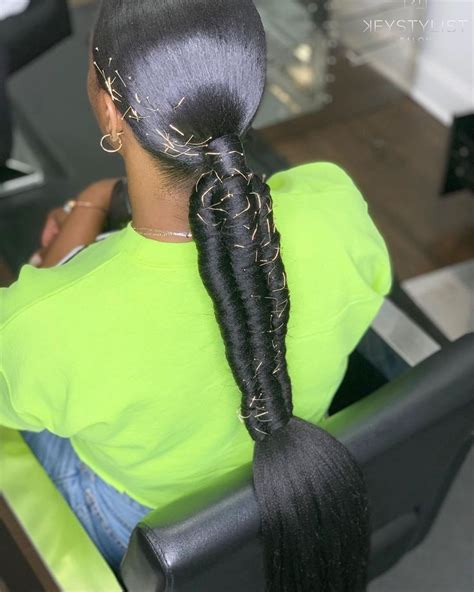 The Perfect Cobra Braid Perfect Ponytail Hair Stylist Braided Ponytail