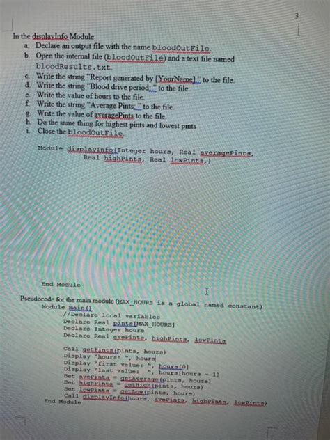solved lab 10 1 file access and pseudocode critical review