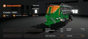 Сеялка AMAZON CONDOR MULTISEEDER V3 0 для Farming Simulator 2019 Farming Simulator игра