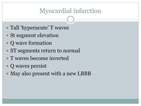 Interpretation Of Common Ecg Abnormalities Pptx