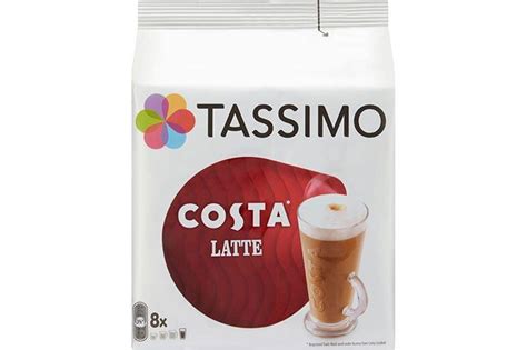 Tassimo Costa Latte 8 Pods Damaged Packaging