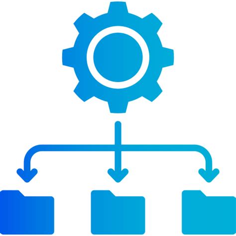 Data Integration Generic Gradient Fill Icon