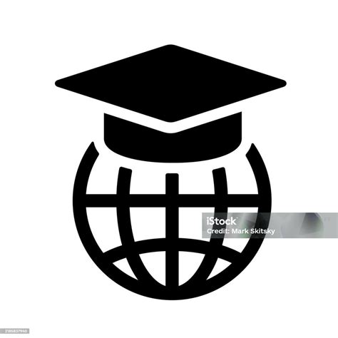 Online Education Icon Elearning Icon Stock Illustration Download