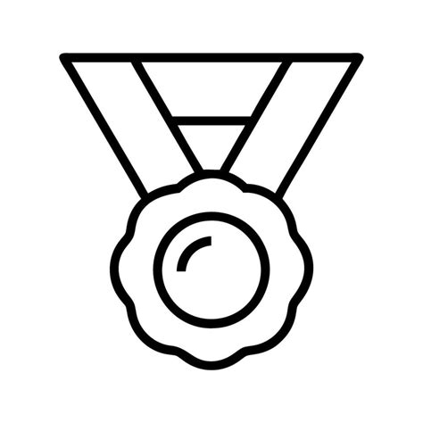 Medal With Ribbon Icon 65664380 Vector Art At Vecteezy