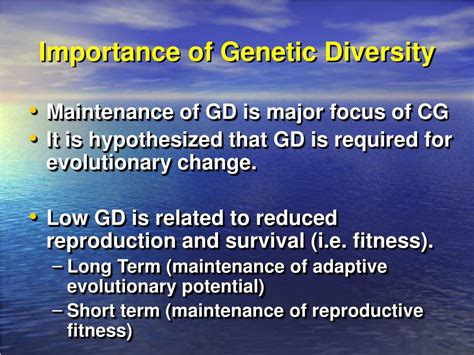Ppt Genetic Diversity Variation Powerpoint Presentation Free Download Id4784671