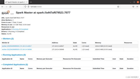 Docker部署spark单机 Docker搭建spark Mob6454cc7945bd的技术博客 51cto博客