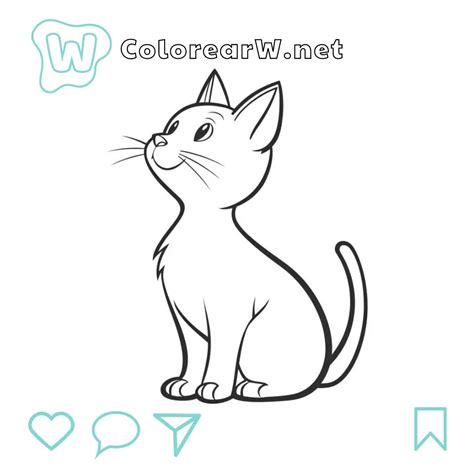 22 の猫のぬりえページ 無料ダウンロードと印刷