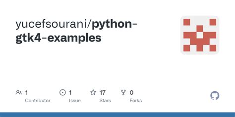 Github Yucefsouranipython Gtk4 Examples