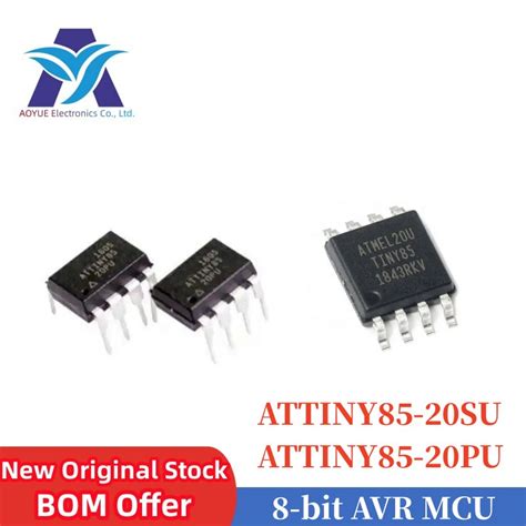jual sine attiny85 20pu tiny85 20u attiny85 20su tiny85 20su mcu 8 bit
