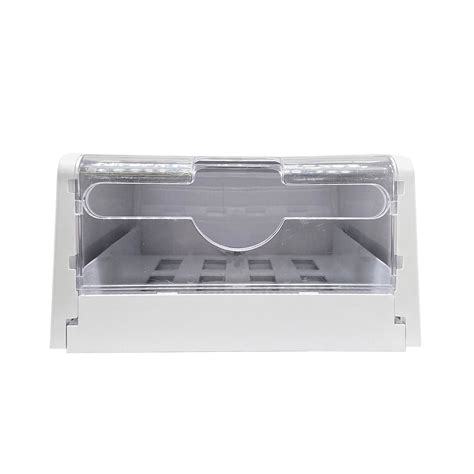 Купить диспенсер для бумажных полотенец T1 СТАНДАРТ корпус белый нижнее стекло прозрачное