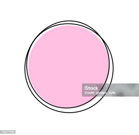 흰색 배경에 선 그리기로 추상색 원 0명에 대한 스톡 벡터 아트 및 기타 이미지 0명 기하 도형 노랑 Istock