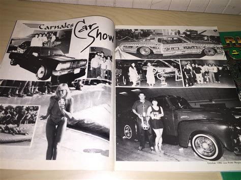 2 Vintage Copies Of Low Rider Lowrider Magazine 1980 And 1985 No