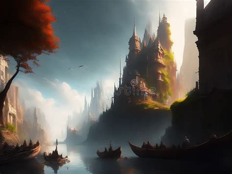 Ancient Tower Stock Illustration Illustration Of Sunlight 278340130