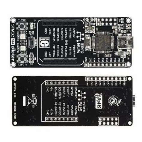 Mikroelektronika Mikroe 1675 Electronic Development Board Arm Cortex M4 Specification And Features
