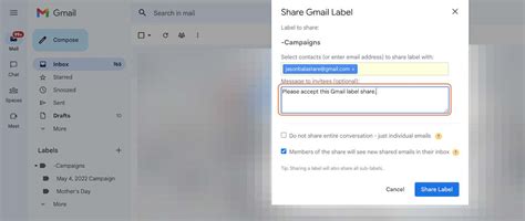 How To Share A Label In Gmail CloudHQ