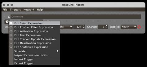 Working With Beat Link Trigger — Chromatik Guide