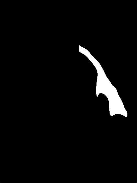 Python Measuring The Width Of Several Points In A Mask Image Based On