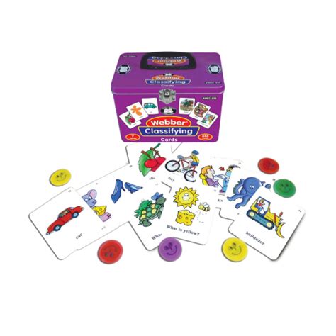 Webber® Classifying Cards 7 Deck Set