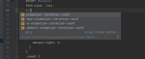 Styled Components How To Customize This Suggestion Dropdown In Webstorm Stack Overflow