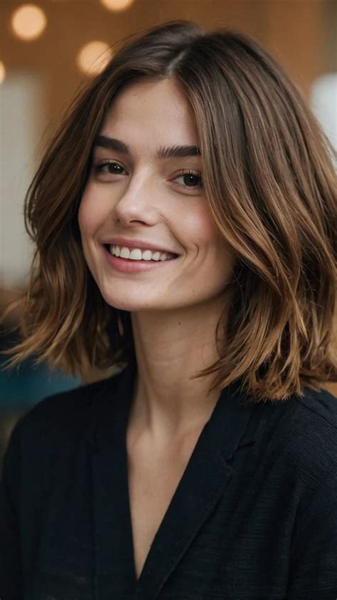Unveiling Elegance 15 Layered Shoulder Length Haircuts For Every Hair