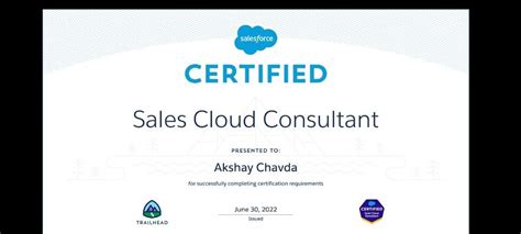 Akshay C On Linkedin Salesforce Salescloud Salesforcecertified Salescloudconsultant 24