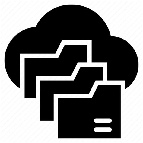 Cloud Folder Database Data Storage Icon Icon Download On Iconfinder
