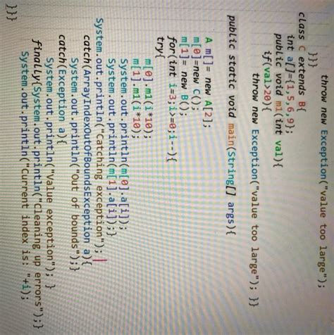 Solved Identify And Explain The Compile Errors In The