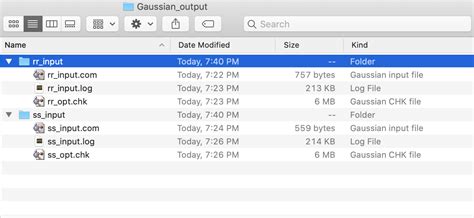 gaussian qm run input files successful calculation — orion workflows 2025 1 2 documentation