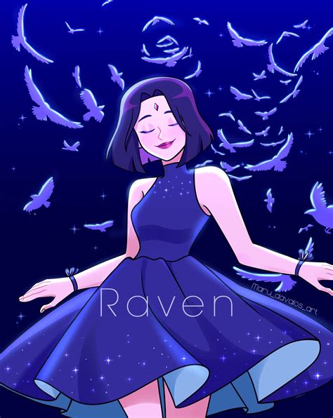 Teen Titans Fanart Teen Titans Go Raven Fanart Raven Beast Boy The