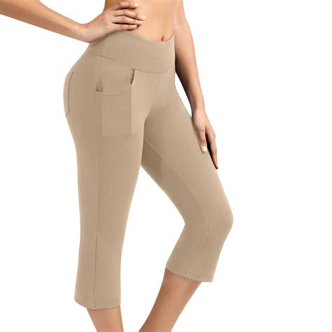 Bltiby Womens Tight Yoga Nine Quarter Pants High Waisted Summer Solid