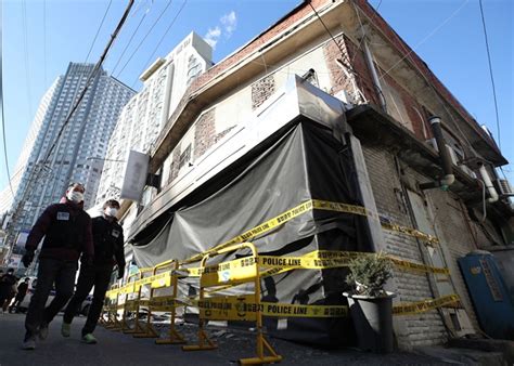 ‘천호동 성매매집결지 화재 사망자 3명으로 늘어 한국일보