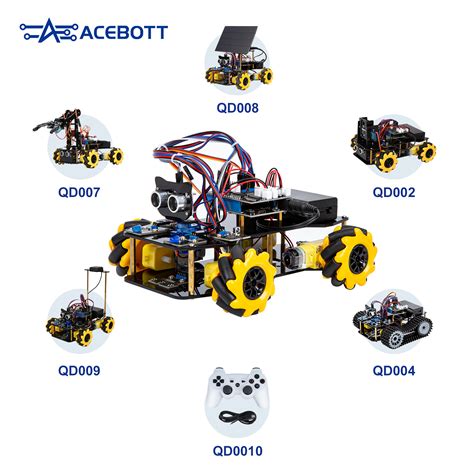 Acebott Esp32 Smart Car Starter Kit With Mecanum Wheel Buy In Australia Ce10126 Core